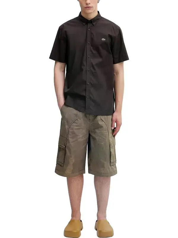 Andersson Bell Carpenter Multi-pocket Cargo Shorts - Brown