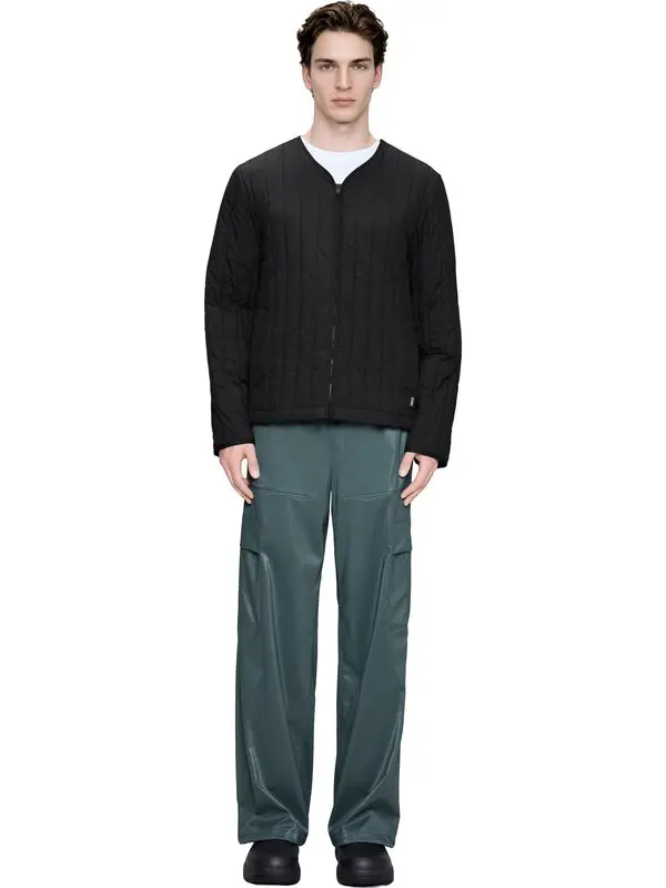 Rains Quilted Liner Jacket - Black