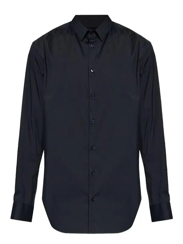 Giorgio Armani Cotton Shirt - Blue