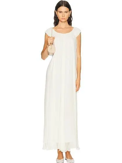 Staud Leda Dress - Ivory
