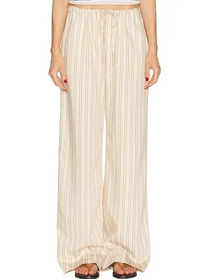 Sablyn Gemma Stripe Pull On Pant - Dune