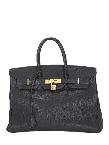 Hermès Togo Birkin 35 Handbag - Noir