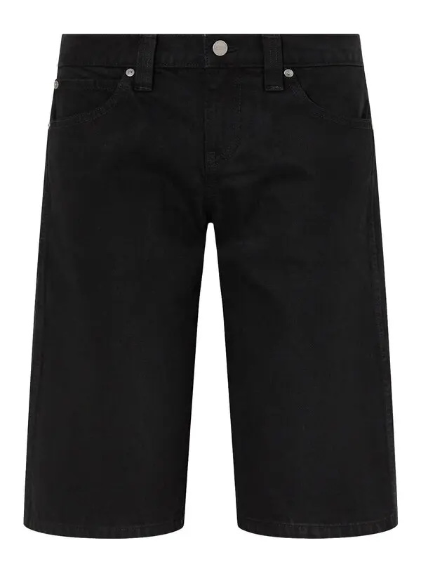Khaite Kinga Straight-leg Denim Pants - Black