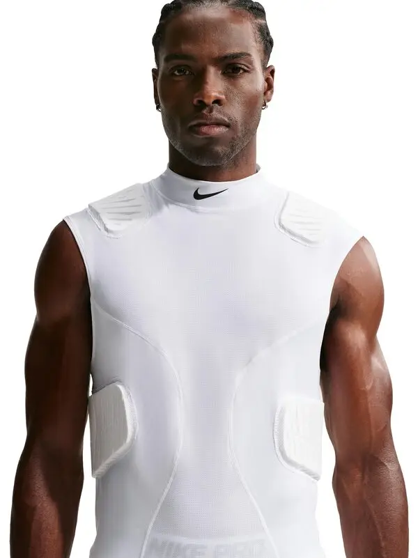 Nike Pro Hyperstrong 4-pad Top - White
