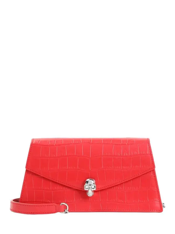 Alexander McQueen Skull Mini Bag - Red