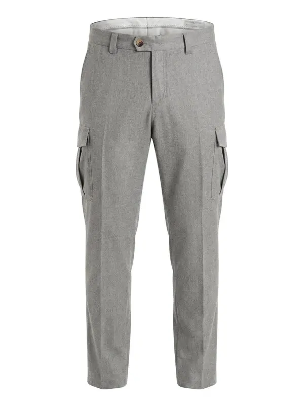 Brunello Cucinelli Wool Cargo Pants - Multicolor
