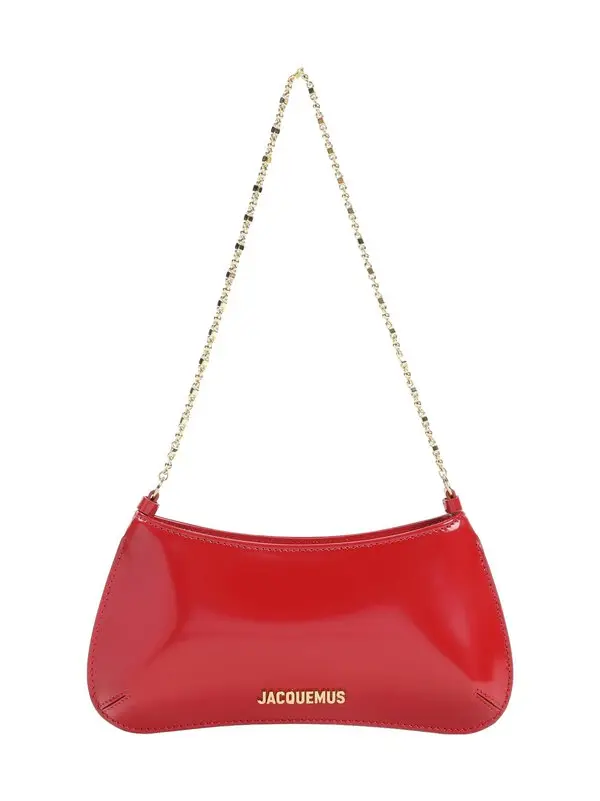 Jacquemus Le Petit Bisou Chaine Handbag - Red