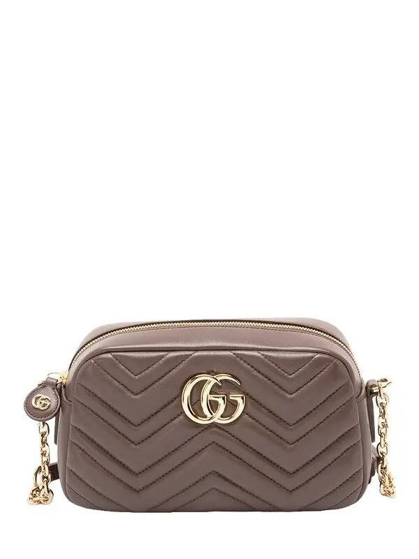 Gucci Gg Marmont Quilted Lambskin Crossbody Bag - Multicolor