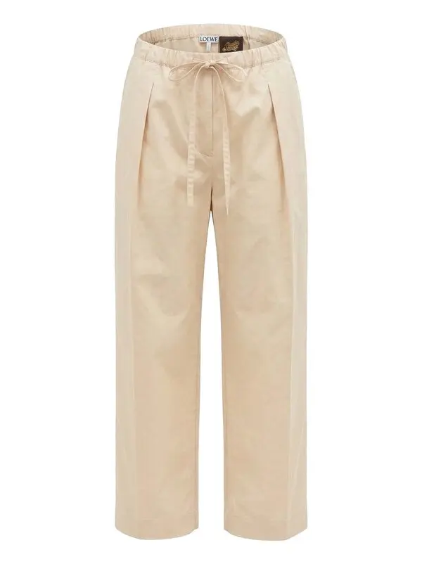 Loewe Cropped Elasticated Pants - Multicolor