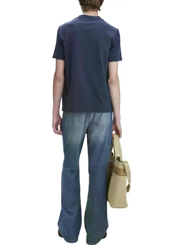 A.p.c. Graphic-print T-shirt - Blue