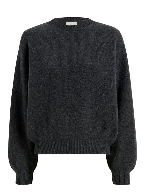 Khaite Margaux Knit Sweater - Grey