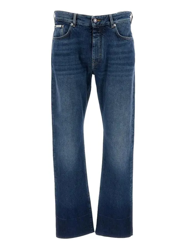 Givenchy Frayed Vintage Denim Pants - Blu