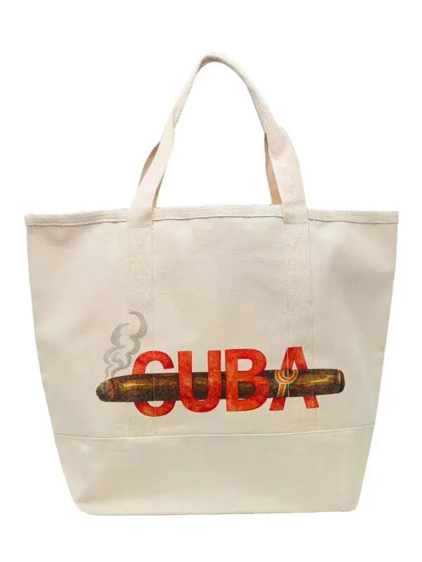 MELT Graphic Print Tote Bag - Neutrals