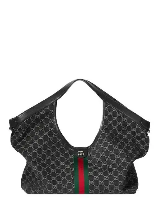 Gucci Giglio Large Tote Bag - Black