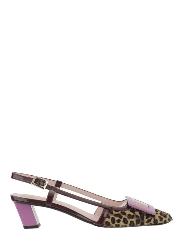 ROGER VIVIER Belle Vivier Slingback Pumps - Multicolor