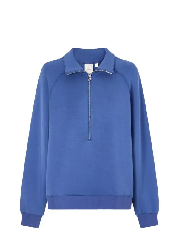 Varley Half-zip Long-sleeved Sweatshirt - Blue
