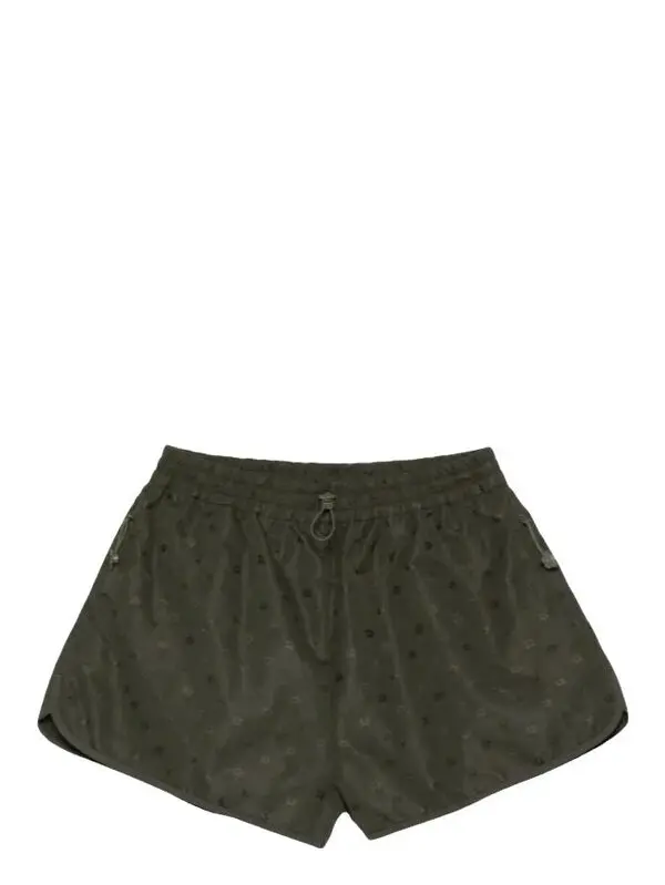 Cecilie Bahnsen Floral Print Jacquard Shorts - Black