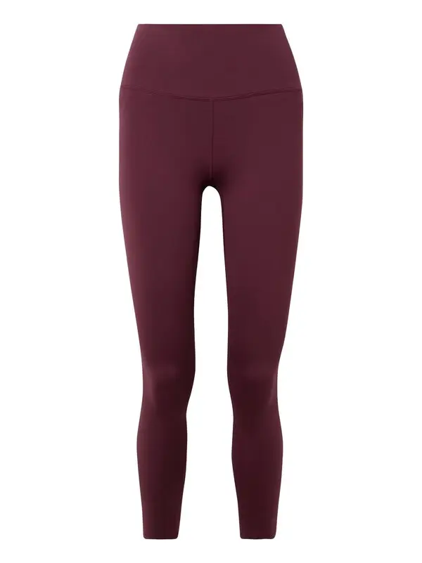 Varley Freesoft Jersey Leggings - Red