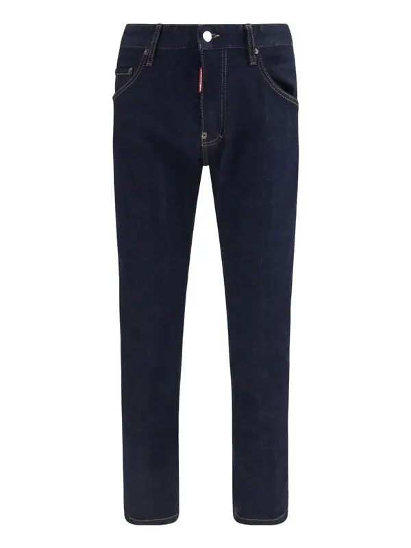 Dsquared2 Straight Leg Jeans - Black