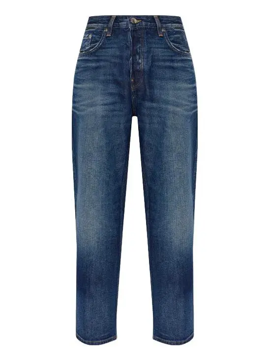 HAIKURE Betty High-rise Straight Jeans - Blue