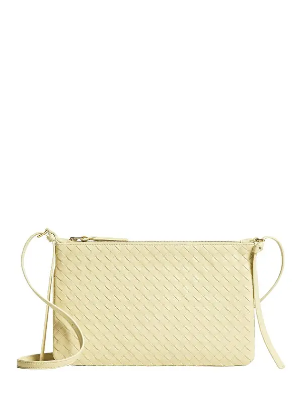 Bottega Veneta Intrecciato Piccolo Pouch - Sour