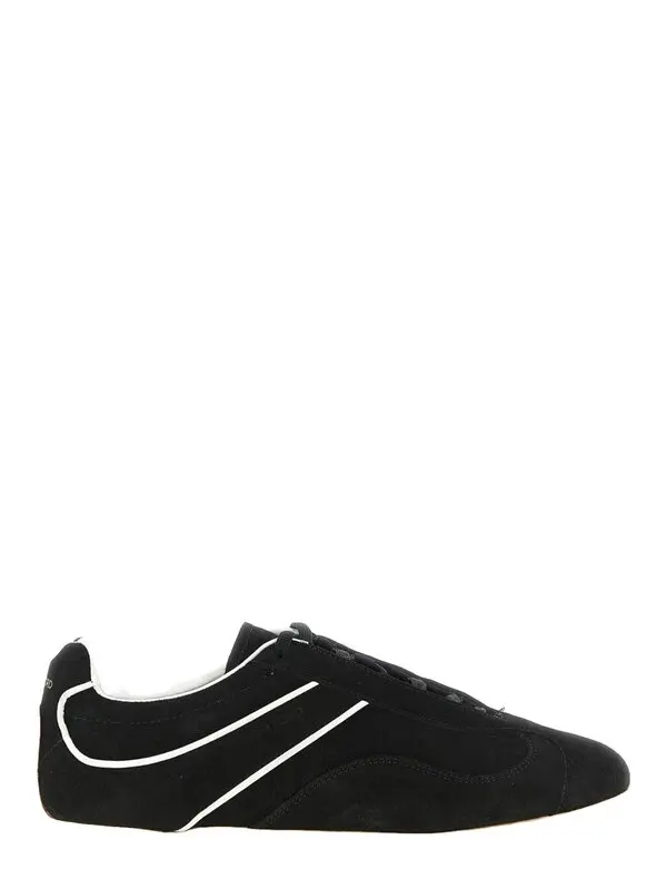 TOM FORD Low-top Lace-up Sneakers - Black