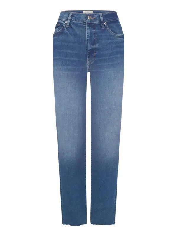 FRAME Le Sleek Straight-leg Jeans - Blue