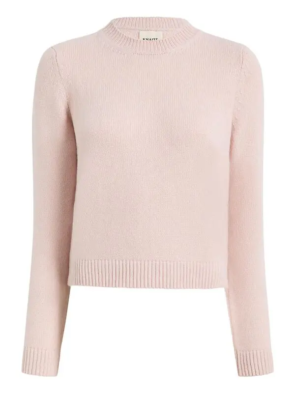 Khaite Long-sleeved Sweater - Pink
