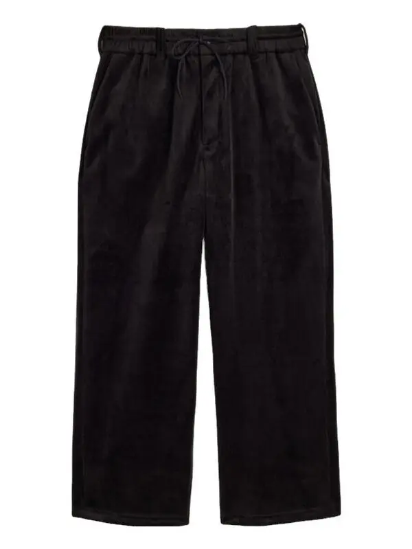 Y3 Wide-leg Drawstring Pants - Black