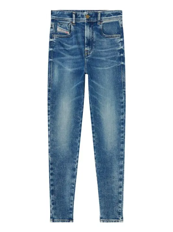DIESEL® 1984 Slandy-high Skinny Jeans - Medium Blue