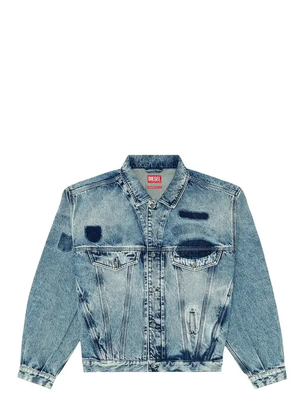 DIESEL® D-denver S2 Denim Jacket - Medium Blue
