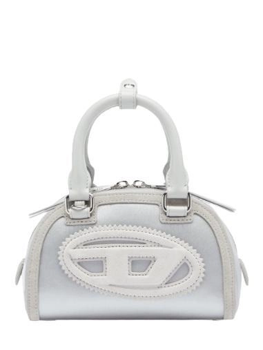 DIESEL® 1dr Dome Top Handle Shoulder Bag - Silver