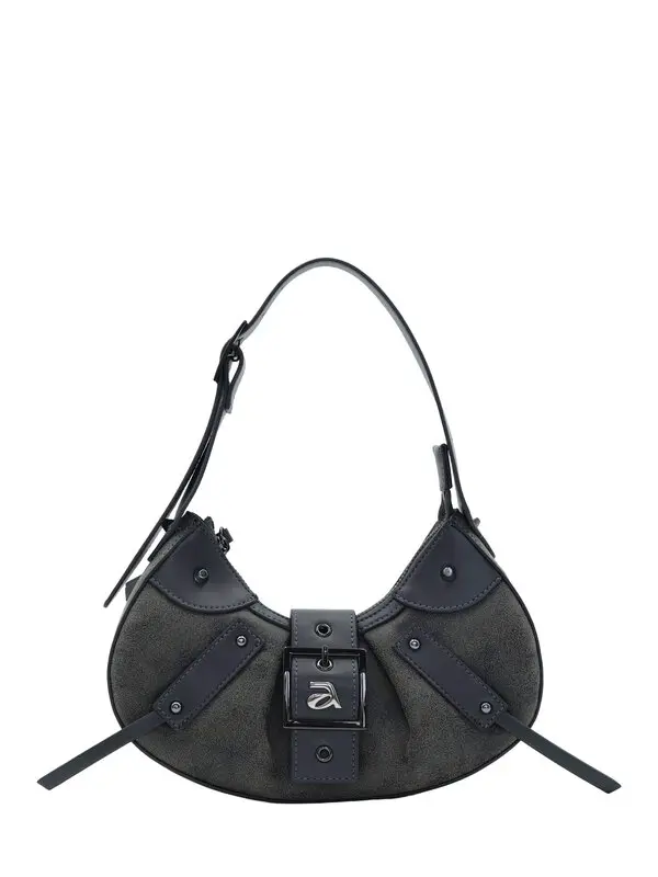 A BY ANYAH Ange Mini Shoulder Bag - Grey