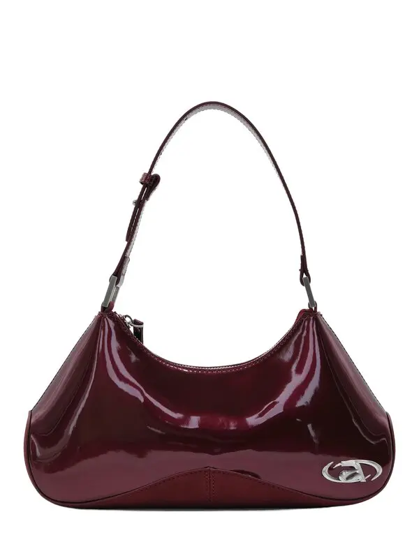 A BY ANYAH Ada Raspberry Glaze Shoulder Bag - Red