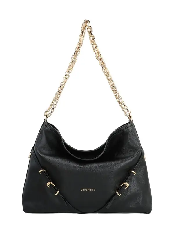 Givenchy Medium Voyou Chain Shoulder Bag - Black