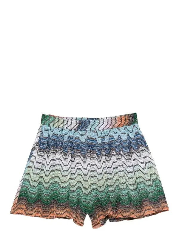 Missoni Zigzag Knit Shorts - Multicolor