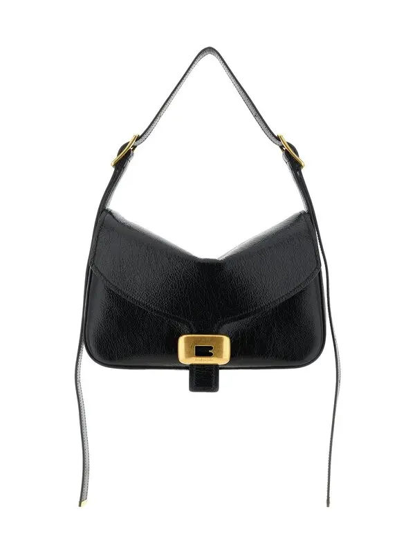 Balenciaga Clicca' Medium Shoulder Bag - Black