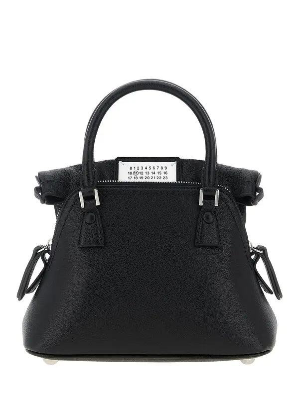 MAISON MARGIELA Micro '5ac Classique' Handbag - Black