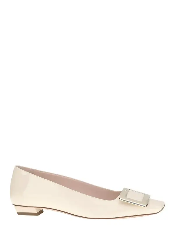 ROGER VIVIER Patent Leather Belle Vivier Ballerinas - Multicolor