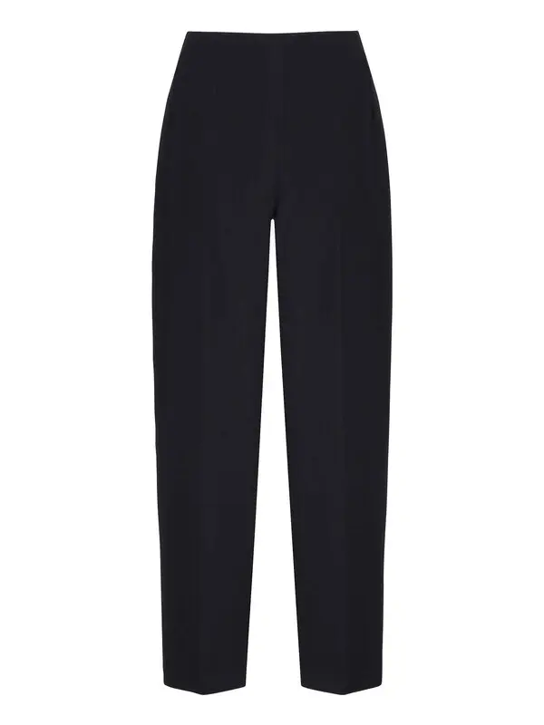 EMILIA WICKSTEAD Arabella Trousers In Double Crepe - Black
