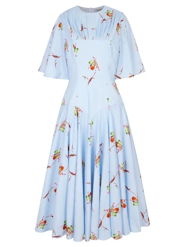 EMILIA WICKSTEAD Risabelle Dress - Blue