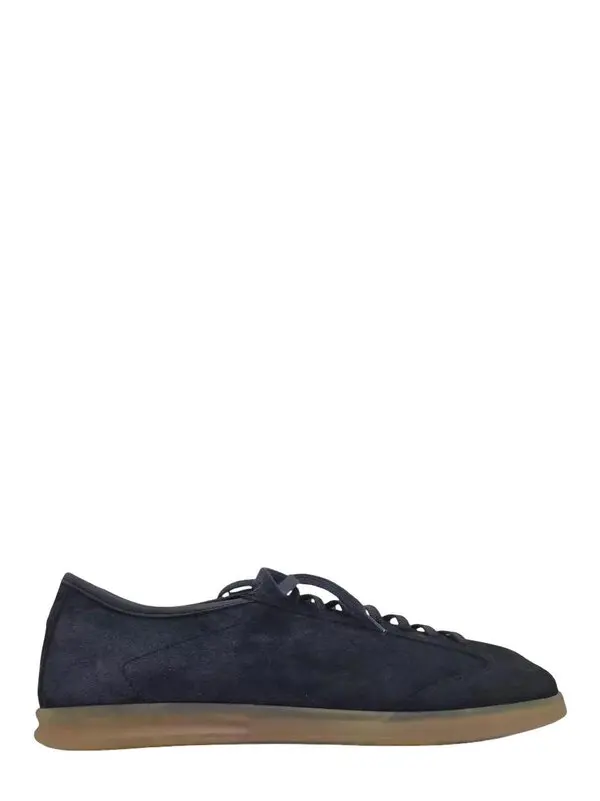 HENDERSON BARACCO Suede Lace-up Sneakers - Blue