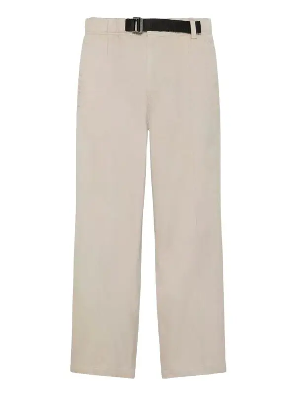 Calvin Klein Panelled Straight-leg Trousers - Neutrals