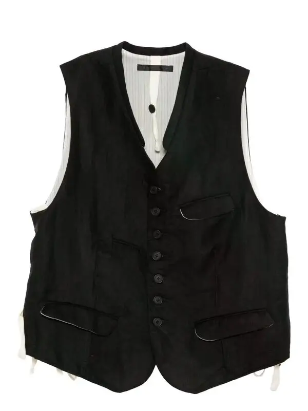 KLASICA Button-up Waistcoat - Black