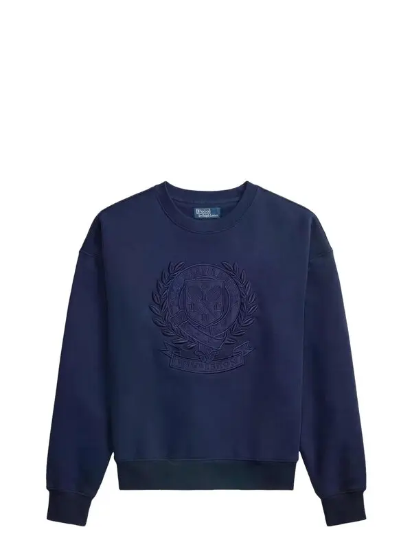 Polo Ralph Lauren Wimbledon Tennis Crest Cotton Sweatshirt - Blue