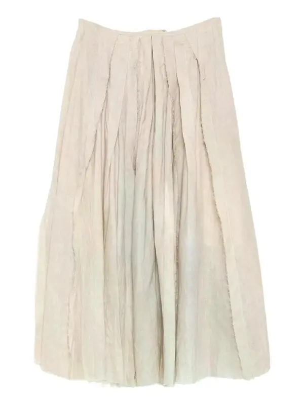 FORME D'EXPRESSION Powder Beige Skirt - Neutrals