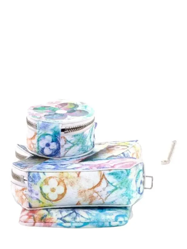 LOUIS VUITTON Block Limited Edition Monogram Pastel Multicolor Crossbody Bag - Multicolour