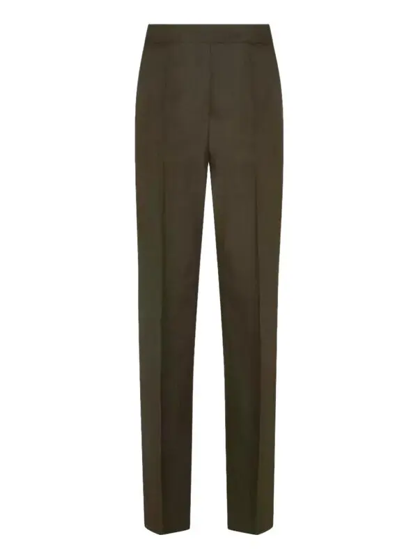 Max Mara Tailored Pressed-crease Trousers - Brown