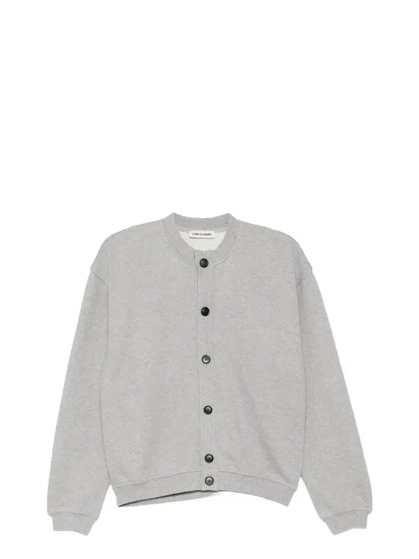 LOW CLASSIC Melange Cotton Sweatshirt - Grey
