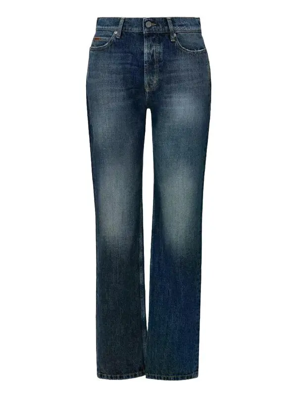 NO44 Celene Straight-leg Jeans - Blue